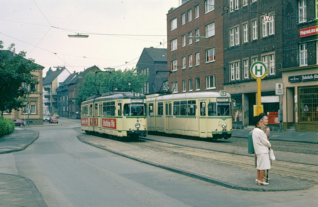 32 Color Photos Show Trams of Germany in the 1970s ~ Vintage Everyday