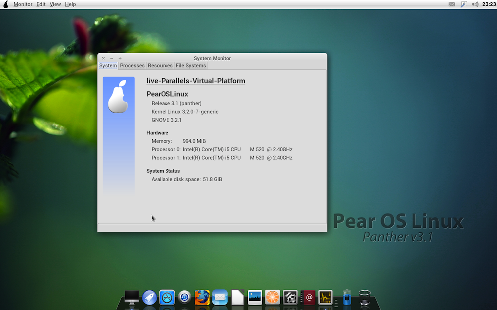 All Details: Like Mac os - It's Pear OS