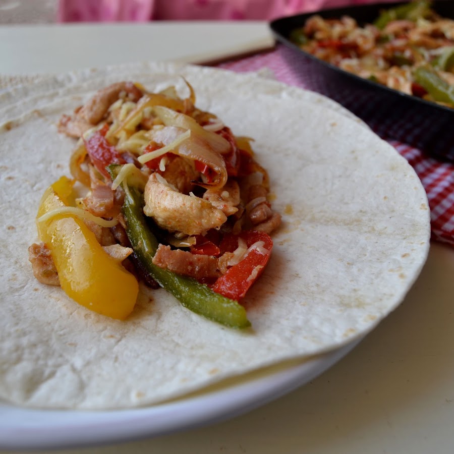 Cocina mexicana. Receta de fajitas de pollo | Cocina