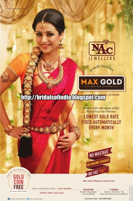 Fashion world: Trisha in NAC Jewellers Ad