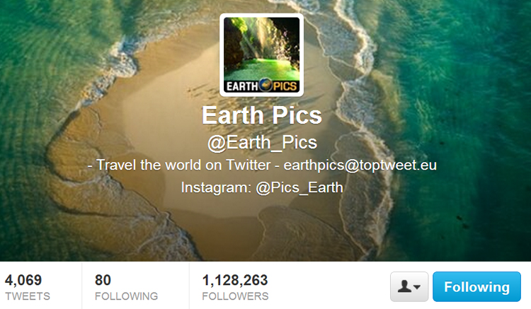 Yellow With a Black Edge: Twitter tip: @Earth_Pics