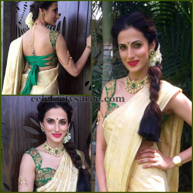 Shilpa Reddy Silk Sarees Collection - Saree Blouse Patterns