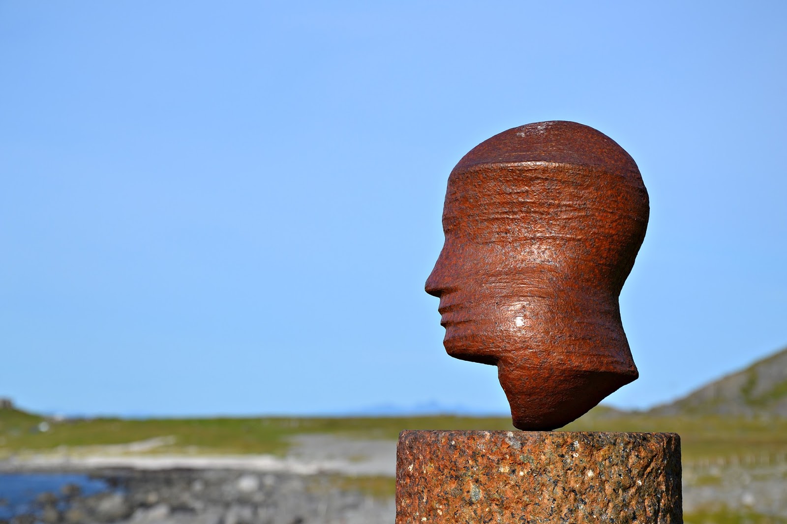 Brit`s små puslerier: Hode på Eggum