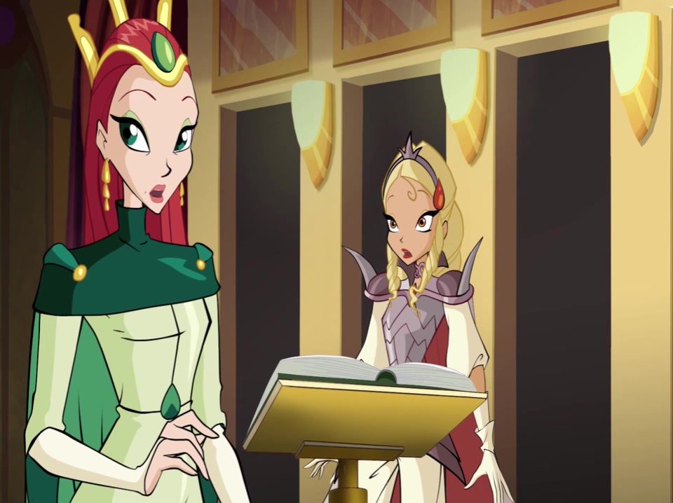 ¡Imágenes de Diaspro en el palacio de Eraklyon! - Winx Club All