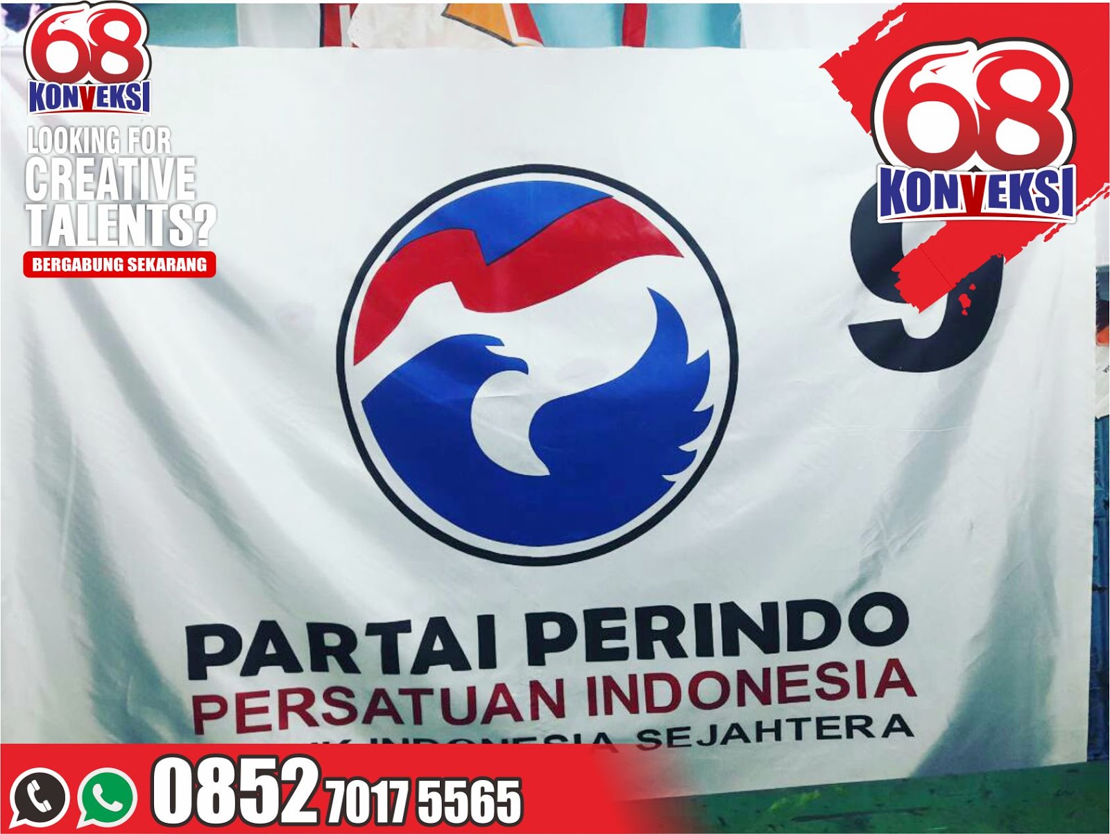 BENDERA PERINDO ~ Grand konveksi 86
