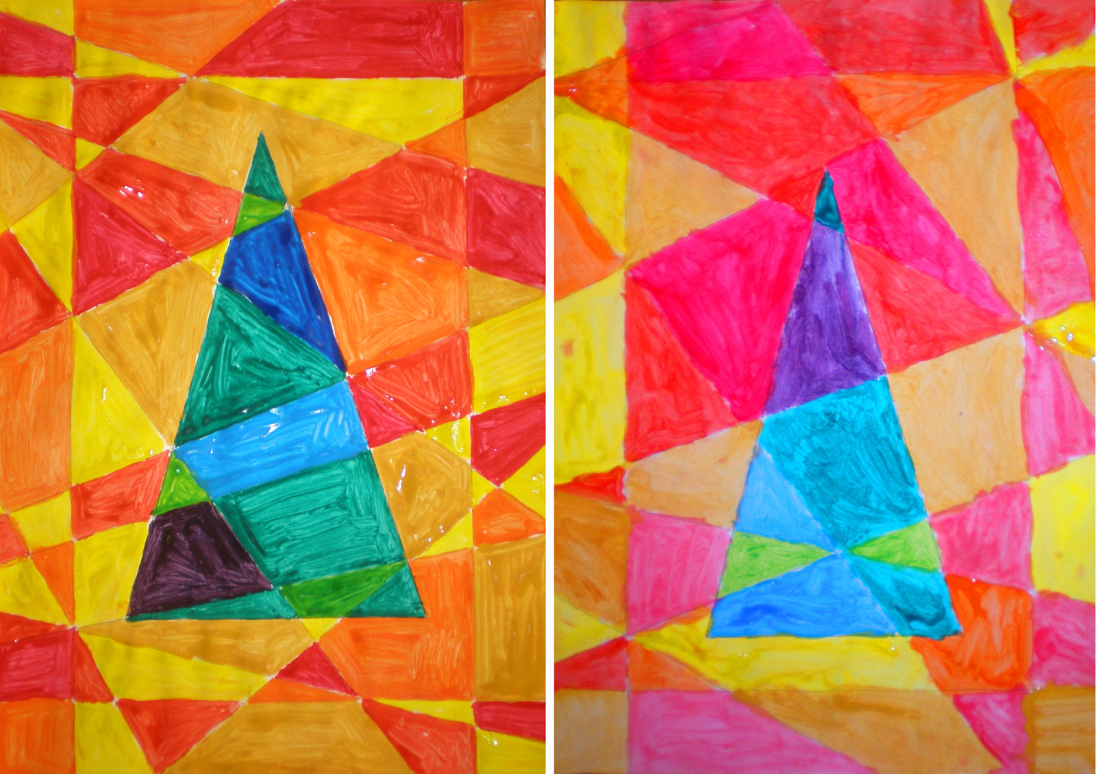 Pata decorativă - Brăduțul - Materiale didactice de 10(zece)