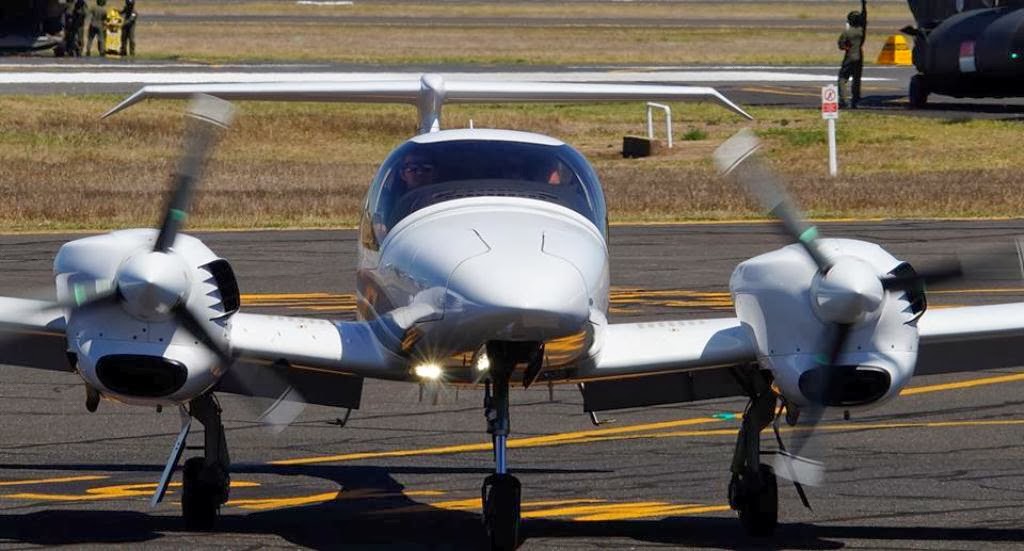 Central Queensland Plane Spotting: Diesel Powered Diamond DA-42-NG VH ...