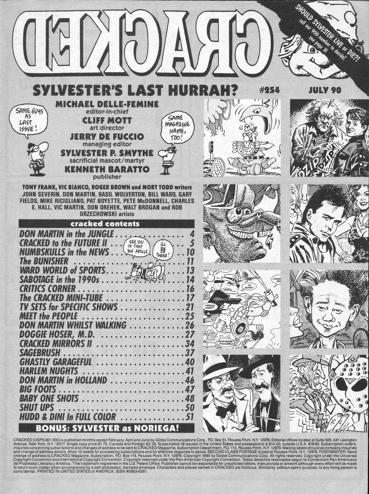 Cracked Magazine and Others: Cracked Magazine #254