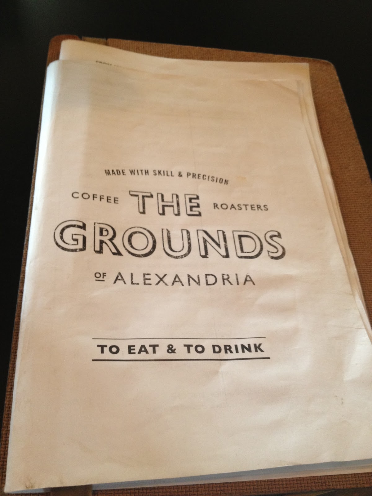 The Random Foodie: The Grounds of Alexandria, Alexandria