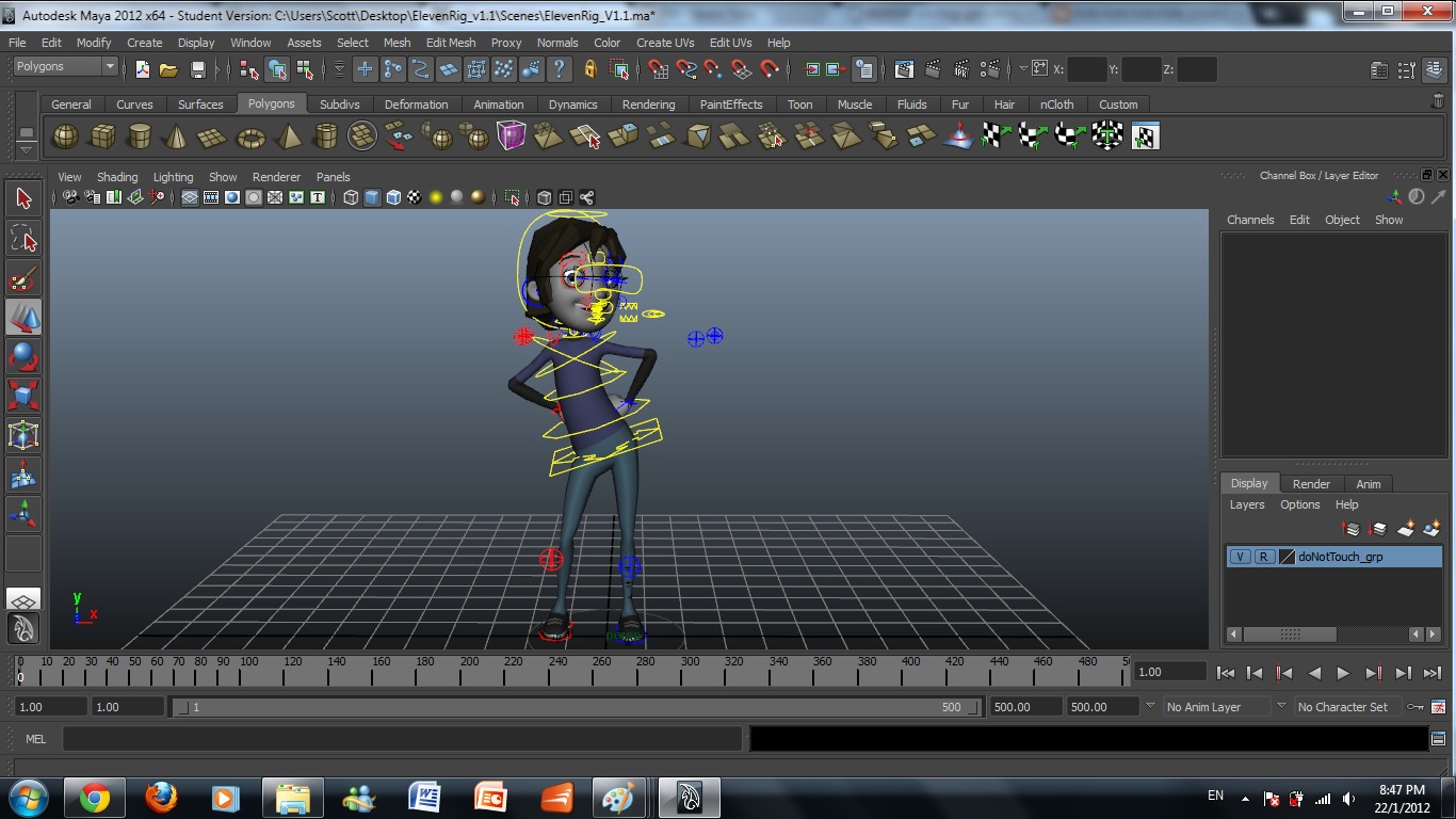 Everything 3D: Character Posing - Eleven Rig