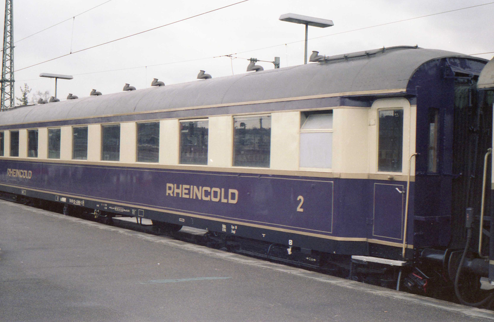 Die DB in Bildern 1966-1991: Rheingold 28, TEE Blauer Enzian, TEE Rheingold