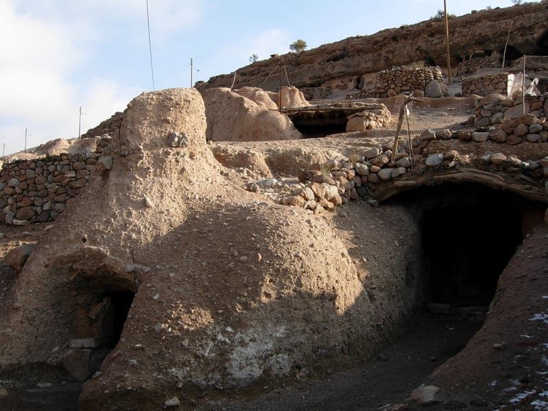Meymand , A 12000 years old cave village of Iran