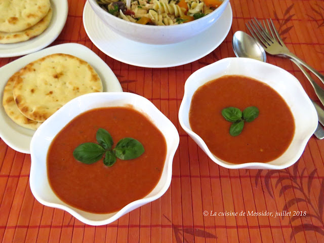 La cuisine de Messidor: Potage froid au melon d’eau
