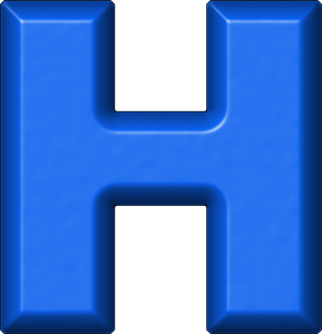 Letras em PNG alfabeto azul moldes -ALFABETOS LINDOS