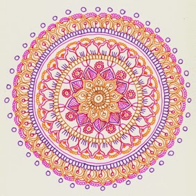 MagaMerlina: Mehndi Inspired Mandala Tutorial
