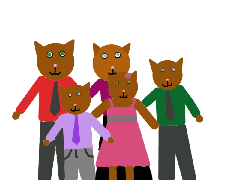 Abby and the Catt family