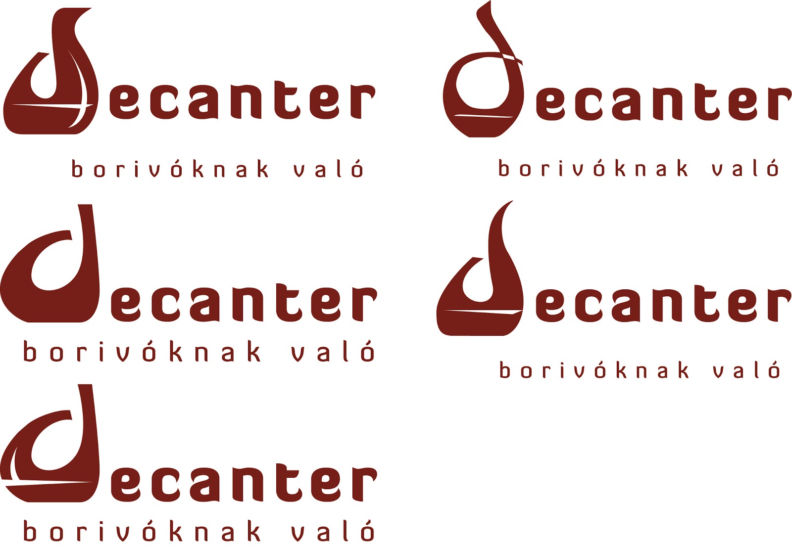 Decanter: Logó