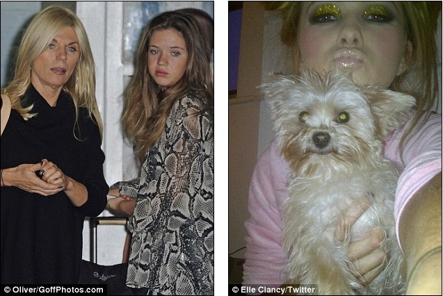 'A model in the making!' Abbey Clancy's little sister Elle, 13, looks ...