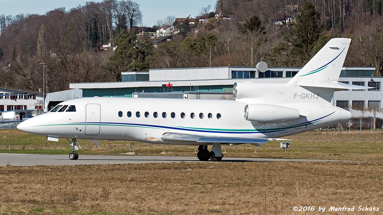 Aircraft & Helicopter Pictures by Manfred Schütz: F-GKHJ Dassault ...