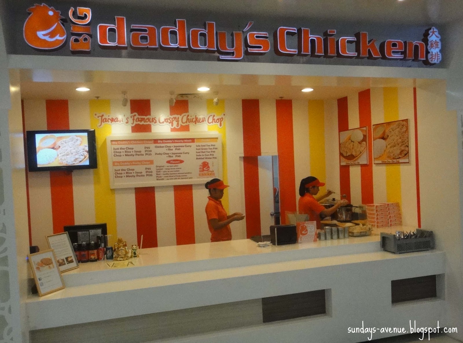 Sunday's Avenue: Big Daddy's Chicken at Lucky Chinatown Mall