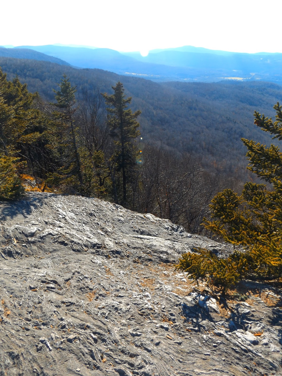 Walking Man 24 7: Mount Abraham & Sunset Ledge(Vermont)
