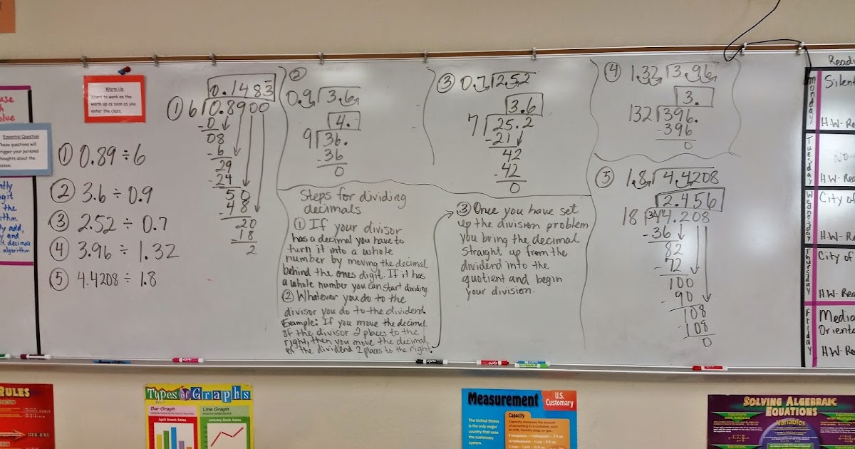 Mrs Negron 6th Grade Math Class Examples On Dividing Decimals mrs-negron-6th-grade-math-class-examples-on-dividing-decimals