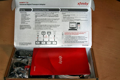 Comcast Xfinity HD uDTA Pace DC60Xu Unboxing and Setup Instructions