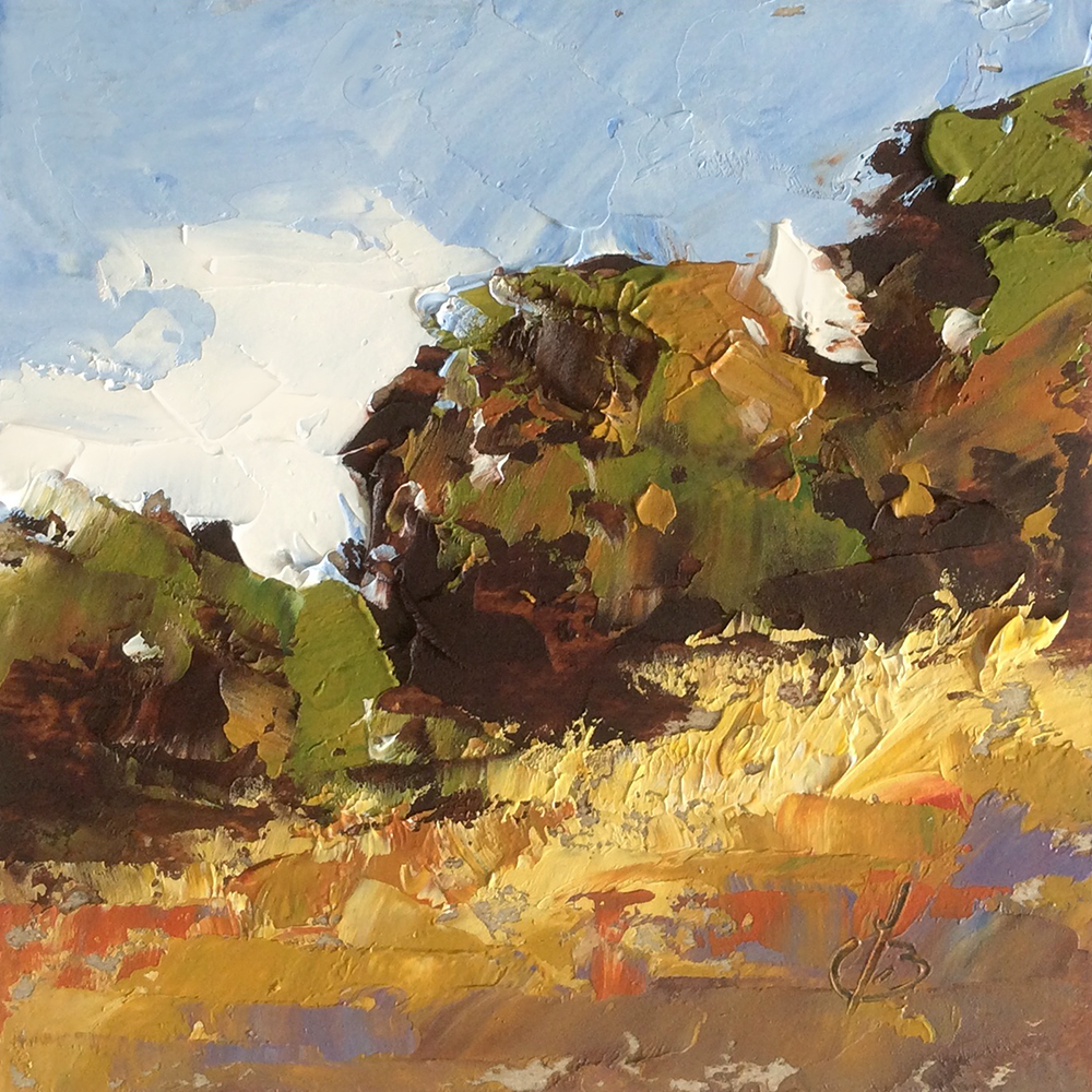 TOM BROWN FINE ART: IMPRESSIONIST LANDSCAPE by TOM BROWN