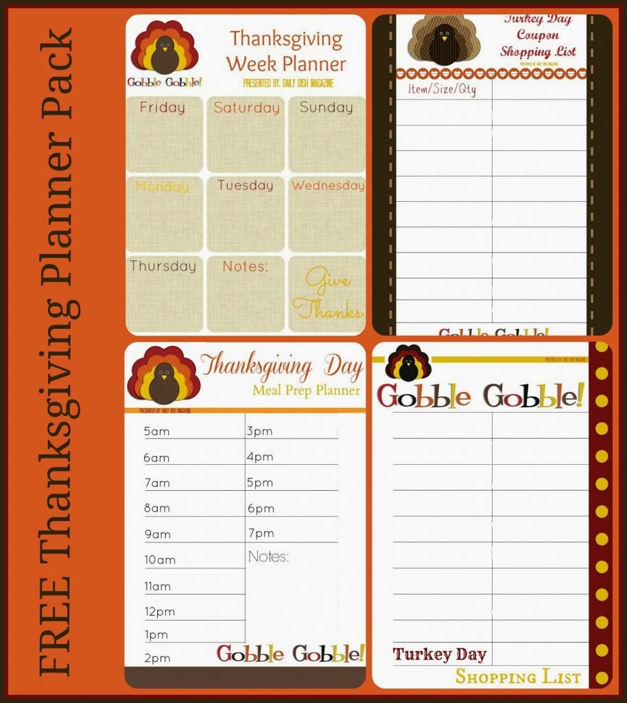 Thanksgiving Countdown Tips - Daily Dish Magazine
