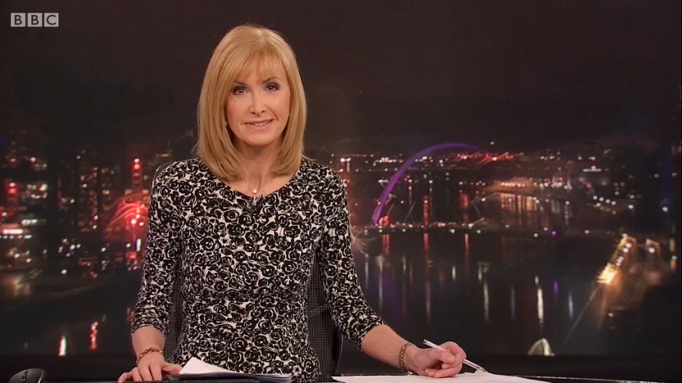 UK Regional News Caps: Jackie Bird - BBC Reporting Scotland