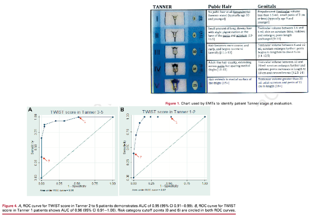 Hospitalist ~なんでも無い科医の勉強ノート~: 精巣捻転を臨床所見で評価するスコア: TWISTスコア
