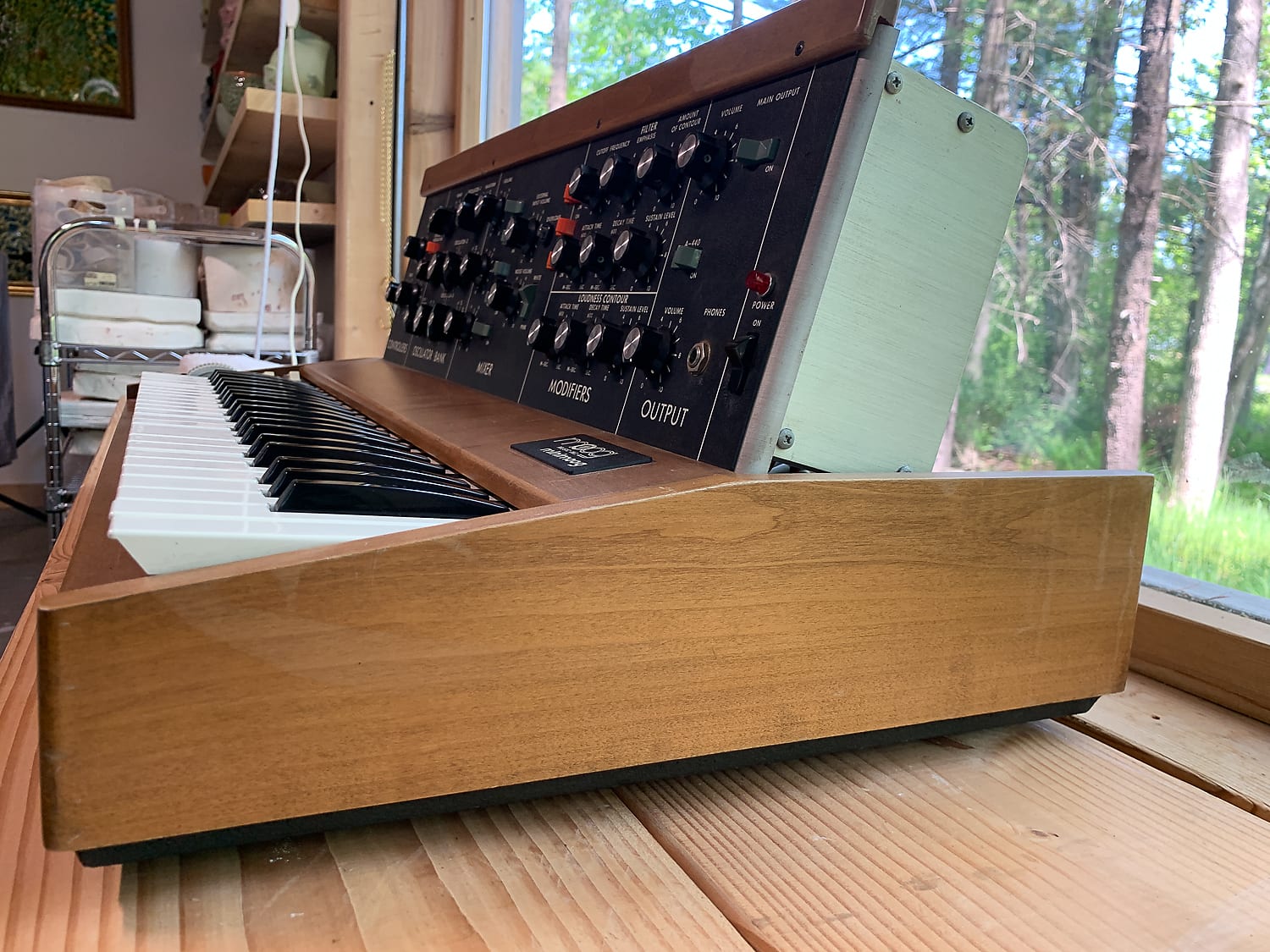 MATRIXSYNTH: Minimoog Model D (Old Osc Board) SN 8136