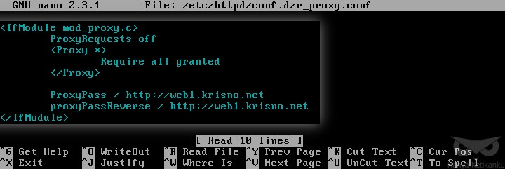 Konfigurasi Mod Proxy Backend And Forwarded Path - Hanya Ketikanku