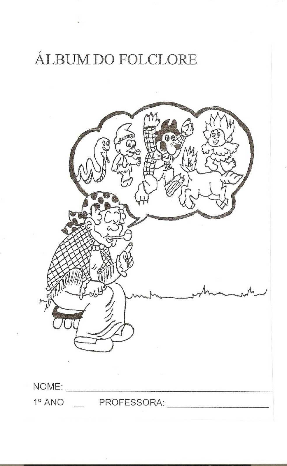 Capas De Trabalho Folclore - FDPLEARN