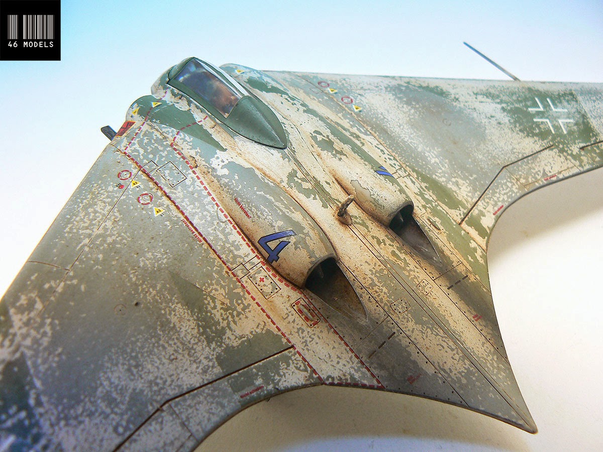46 MODELS by Tomasz Bajer : 1/72 German Horten Ho 229 Winter Camo