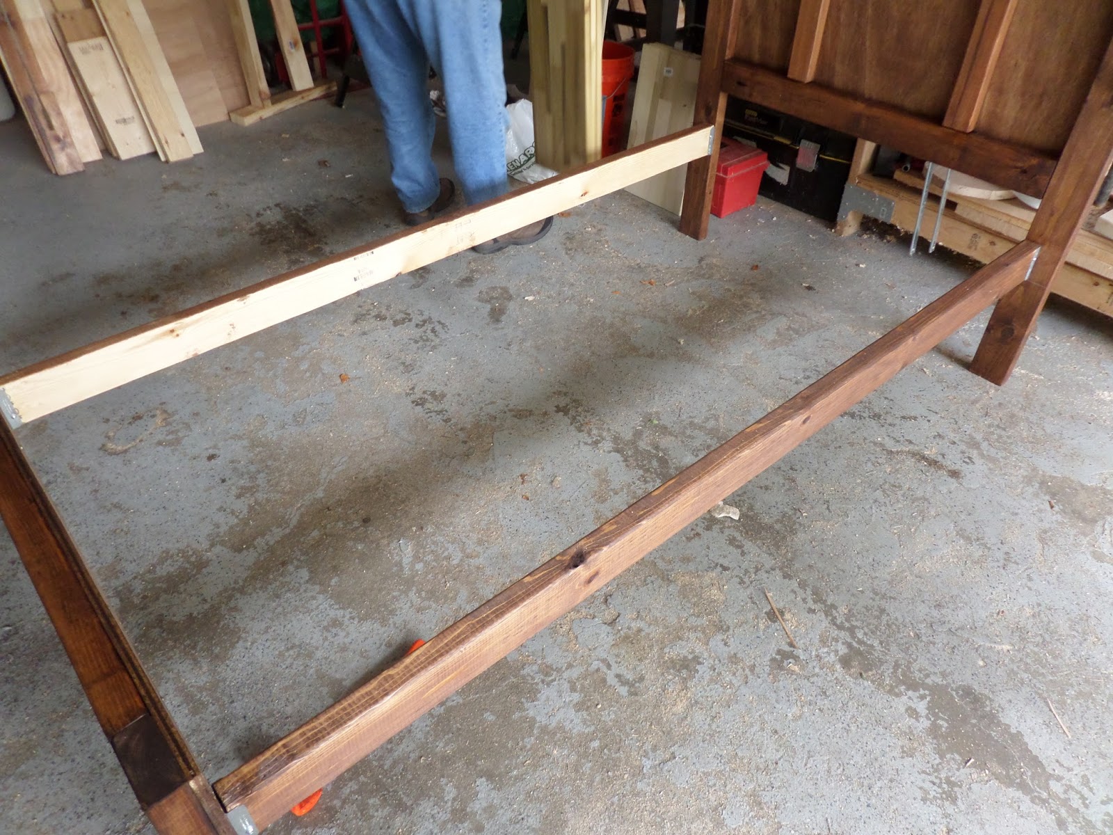 Selkie Wood Works: Making the Bed continued-Working on the Mattress Frame