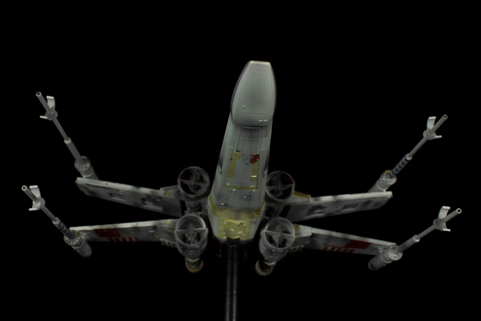 Bandai 1/48 scale X-Wing Model Build: Part X Final reveal of finished X ...