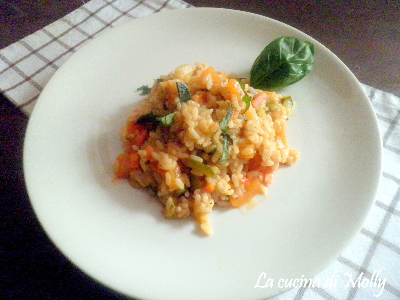 La cucina di Molly: RISOTTO ALLE VERDURE