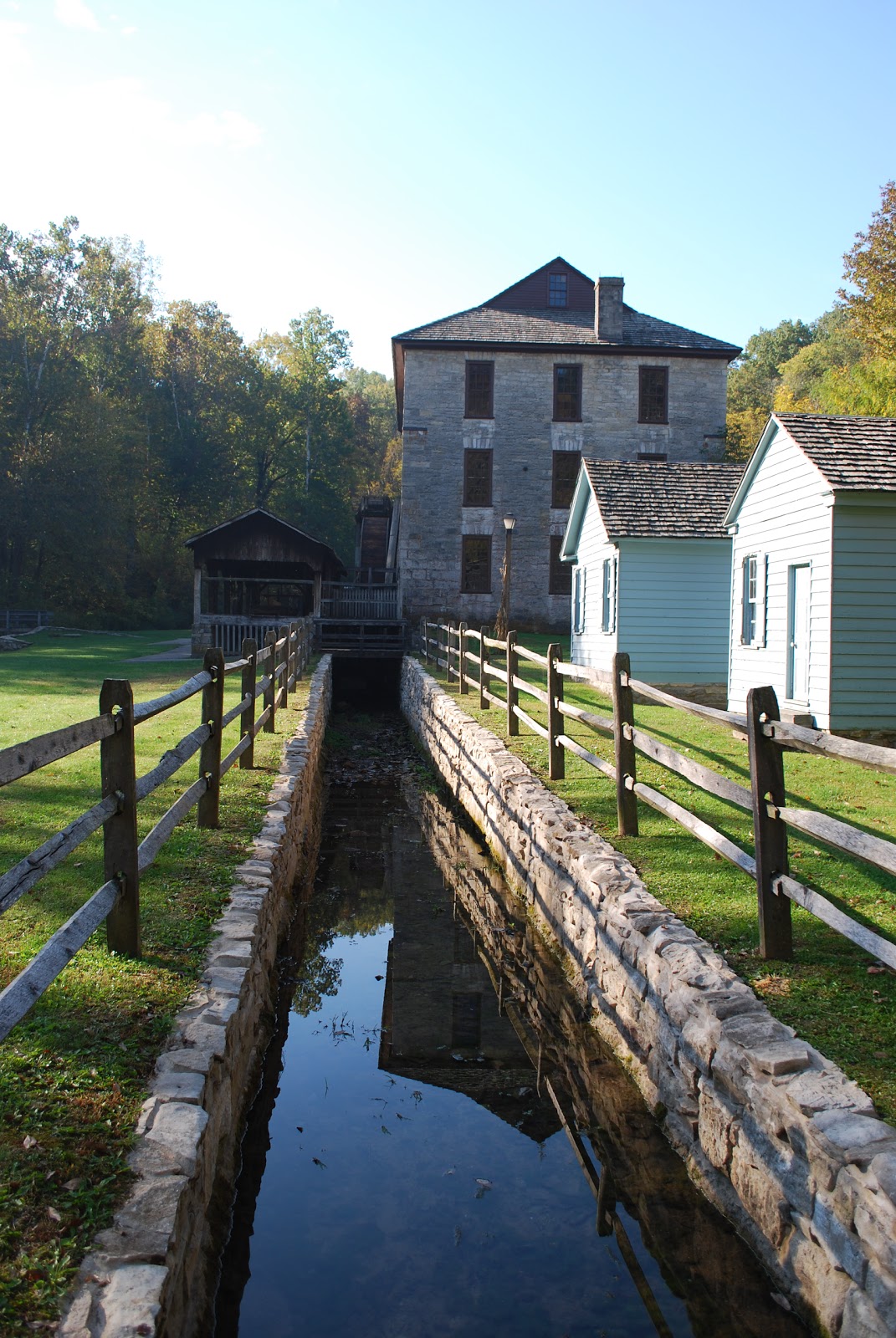 Explore! Southern Indiana: Leaf Cam at Spring Mill State Park