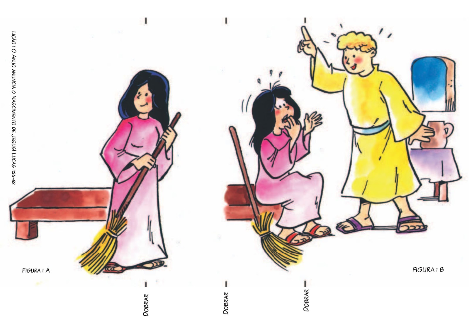 Tia Paula: O Anjo anuncia o Nascimento de Jesus! Lucas 1, 26-38