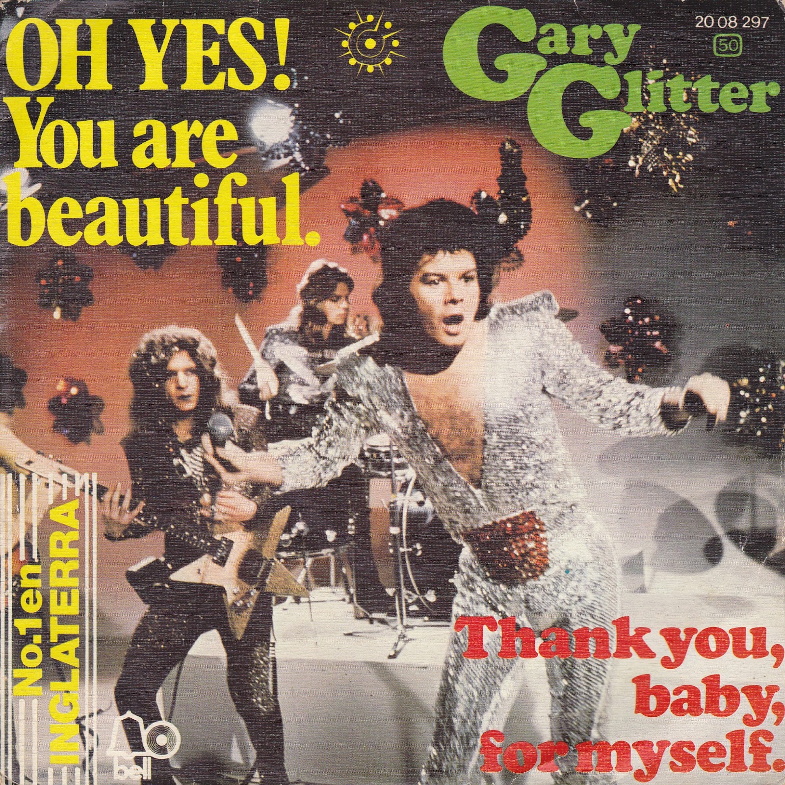 Glampop: Gary Glitter og The Glitter Band.