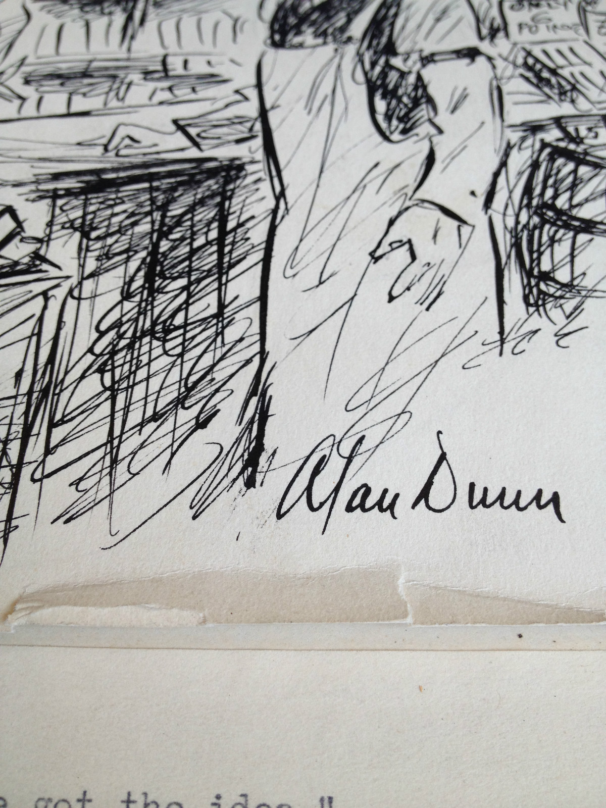 Attempted Bloggery: Alan Dunn Rationing Humor