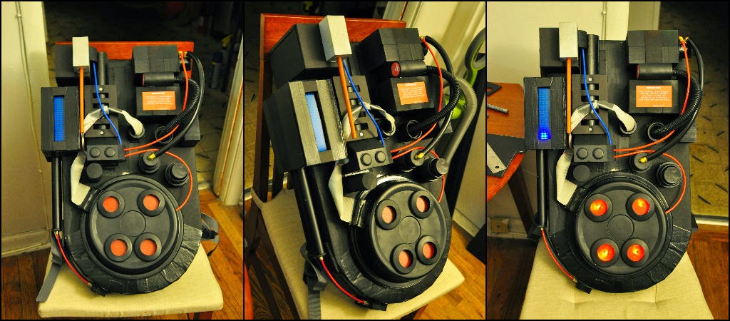 nerdy views: Proton Pack Build