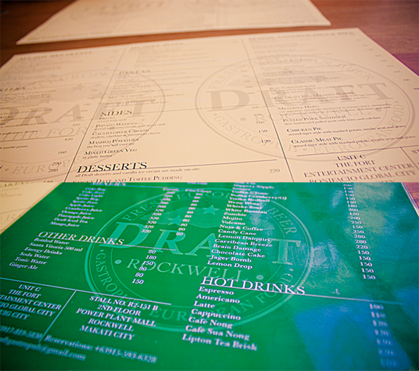 Ilokano Kid Adventures: Draft Rockwell – Gastro-Pub in Makati City