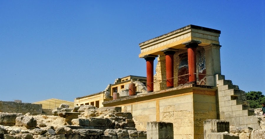 Maravillas del Mundo Antiguo IV: El Palacio de Cnosos (Creta).