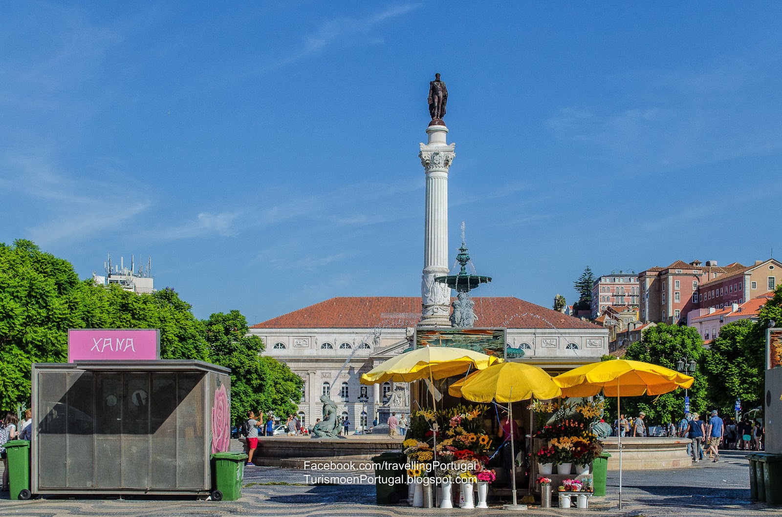 Plaza del Rossio en Lisboa | Portugal Turismo