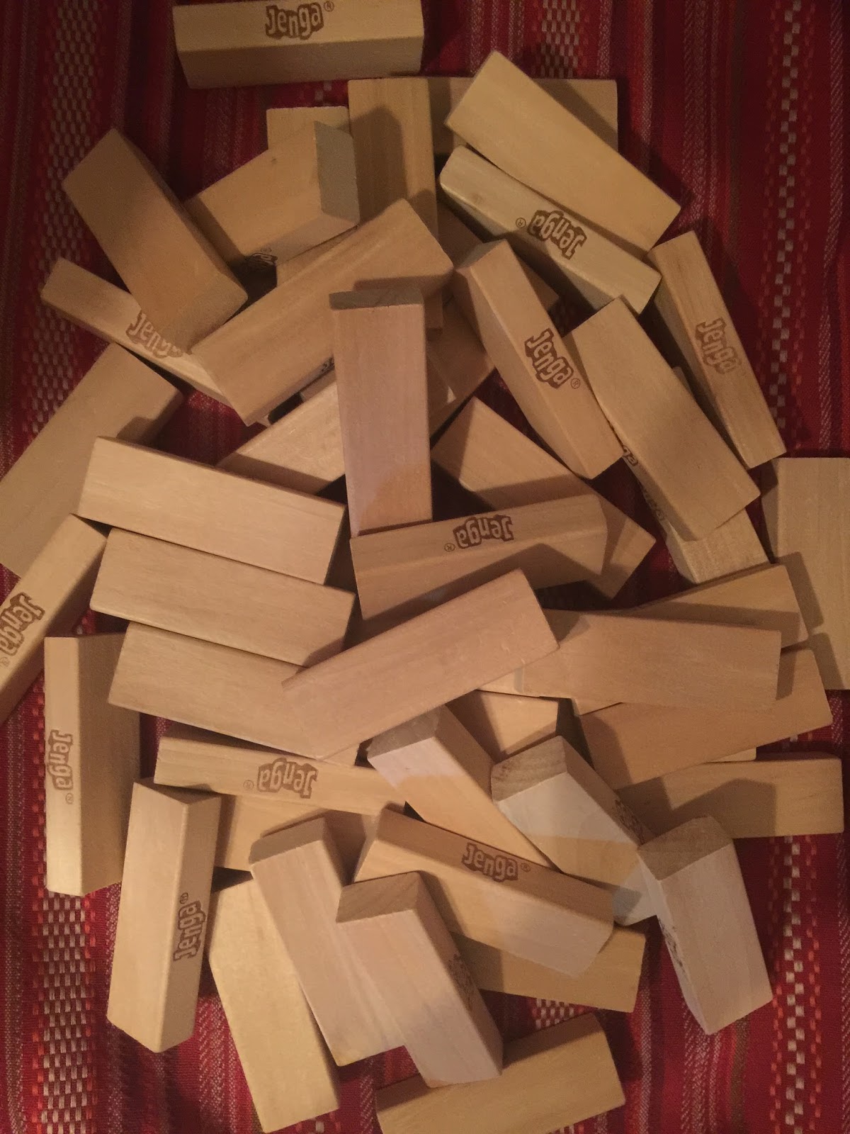 My Math Imagination: Jenga Math Review