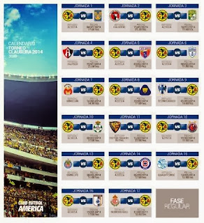 Club América Noticias: Ya está listo el calendario de juegos del ...