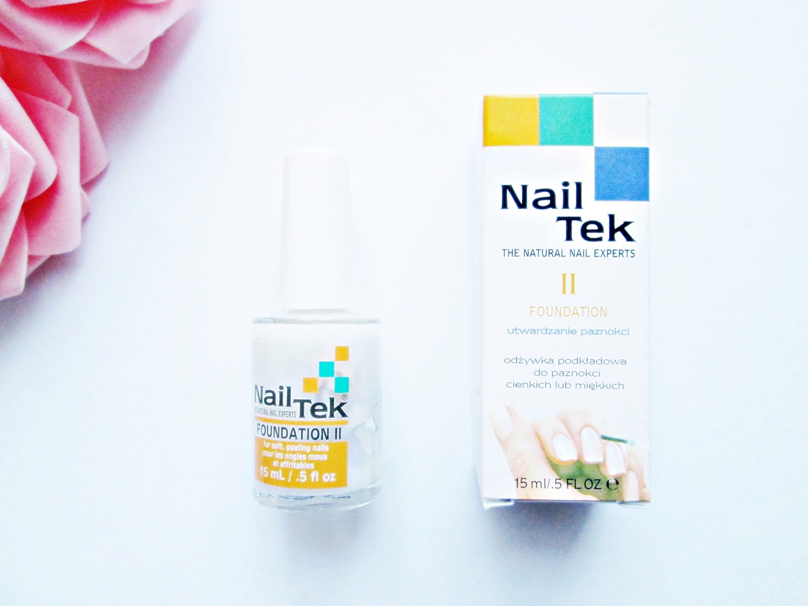 Nail Tek II Foundation | Odżywka podkładowa do paznokci cienkich lub ...