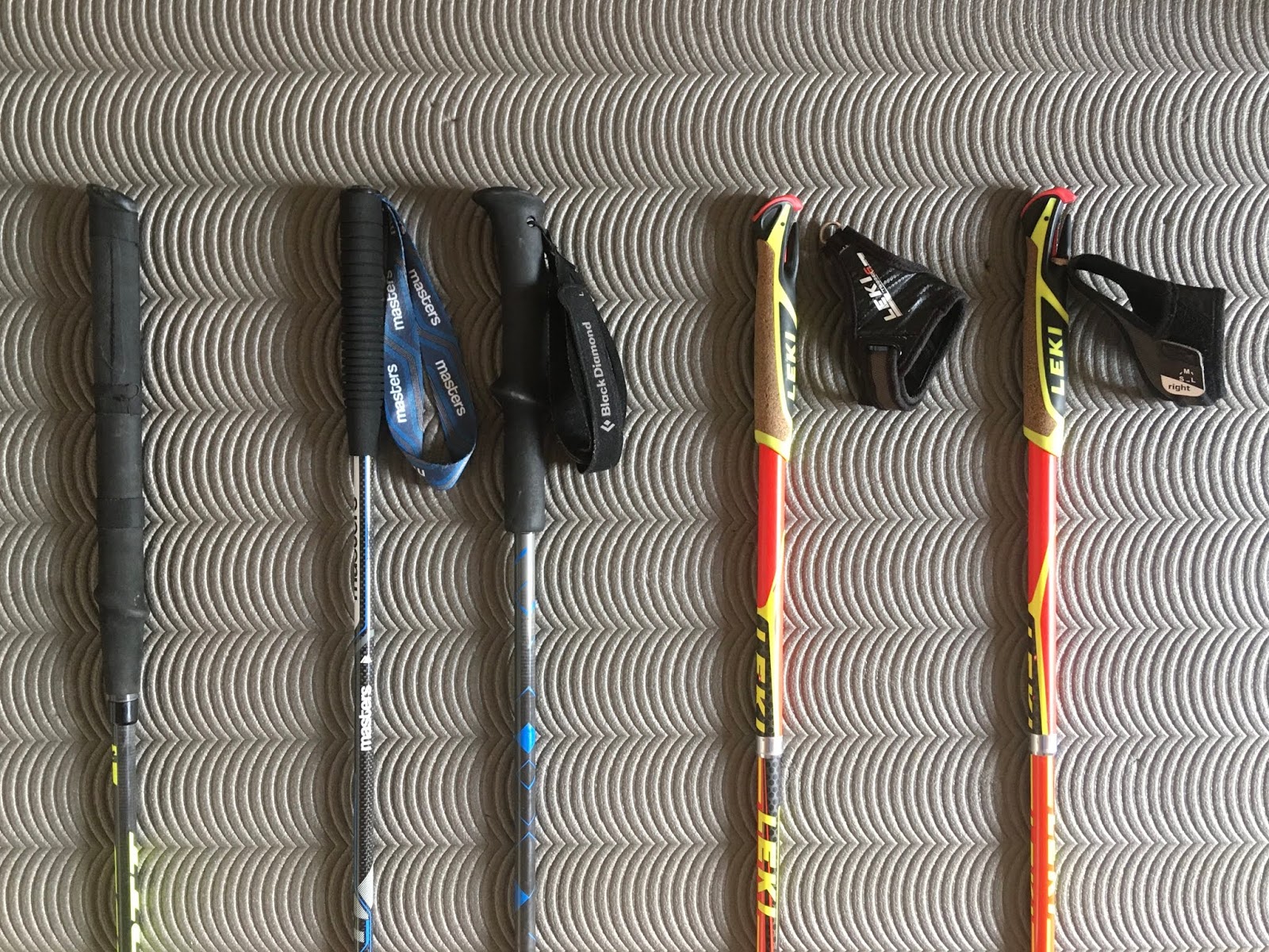 Daniel Rowland: Trail running poles